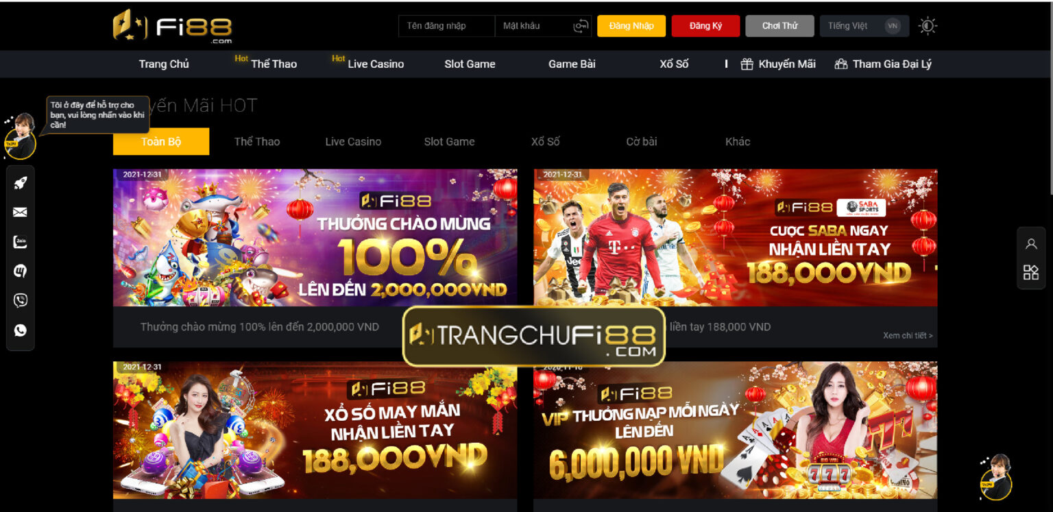 Nhà cái cá cược uy tín fi88 có gì hấp dẫn?